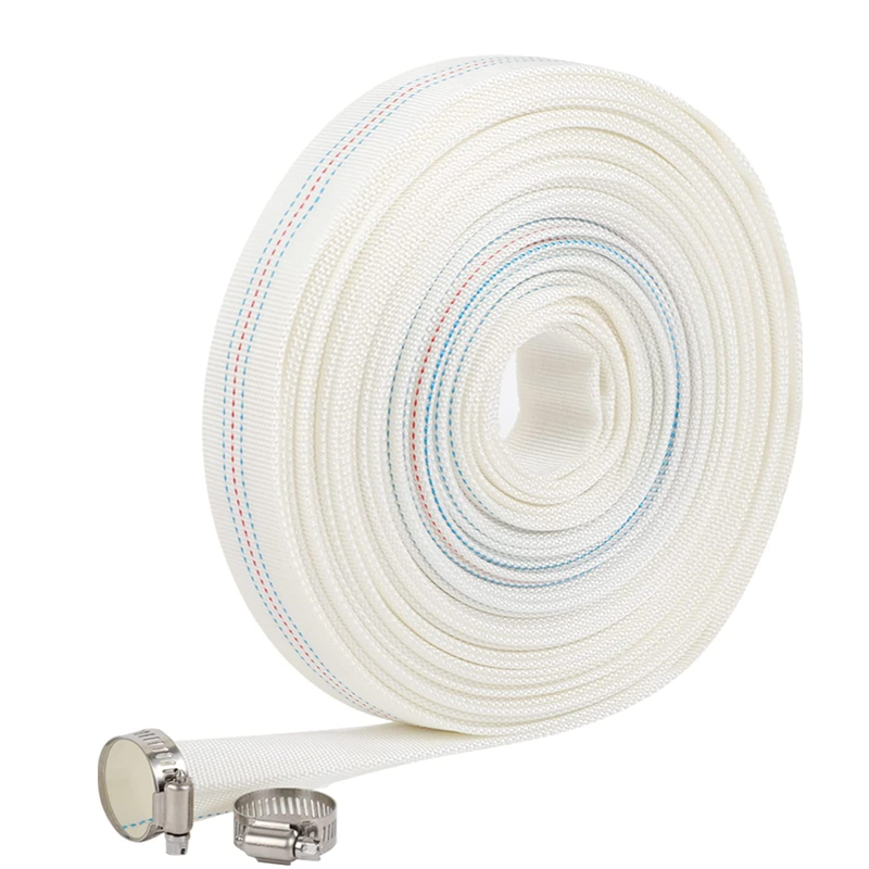 Irrigation PVC Canvas Fabric Lay Flat Garden Hose – IrriGuru